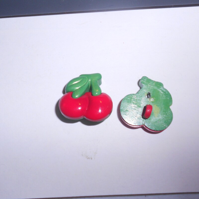 Cherry Buttons - Etsy