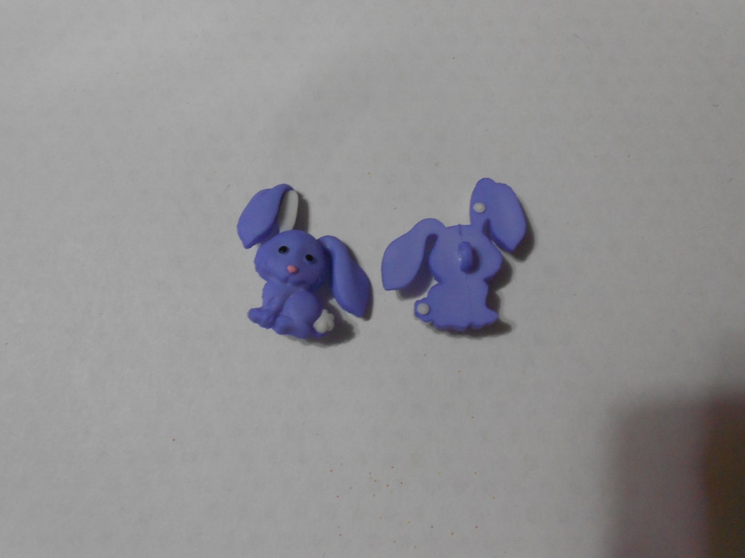 Novelty Button - VERY PERI BUNNY 1 1/8" - Etsy