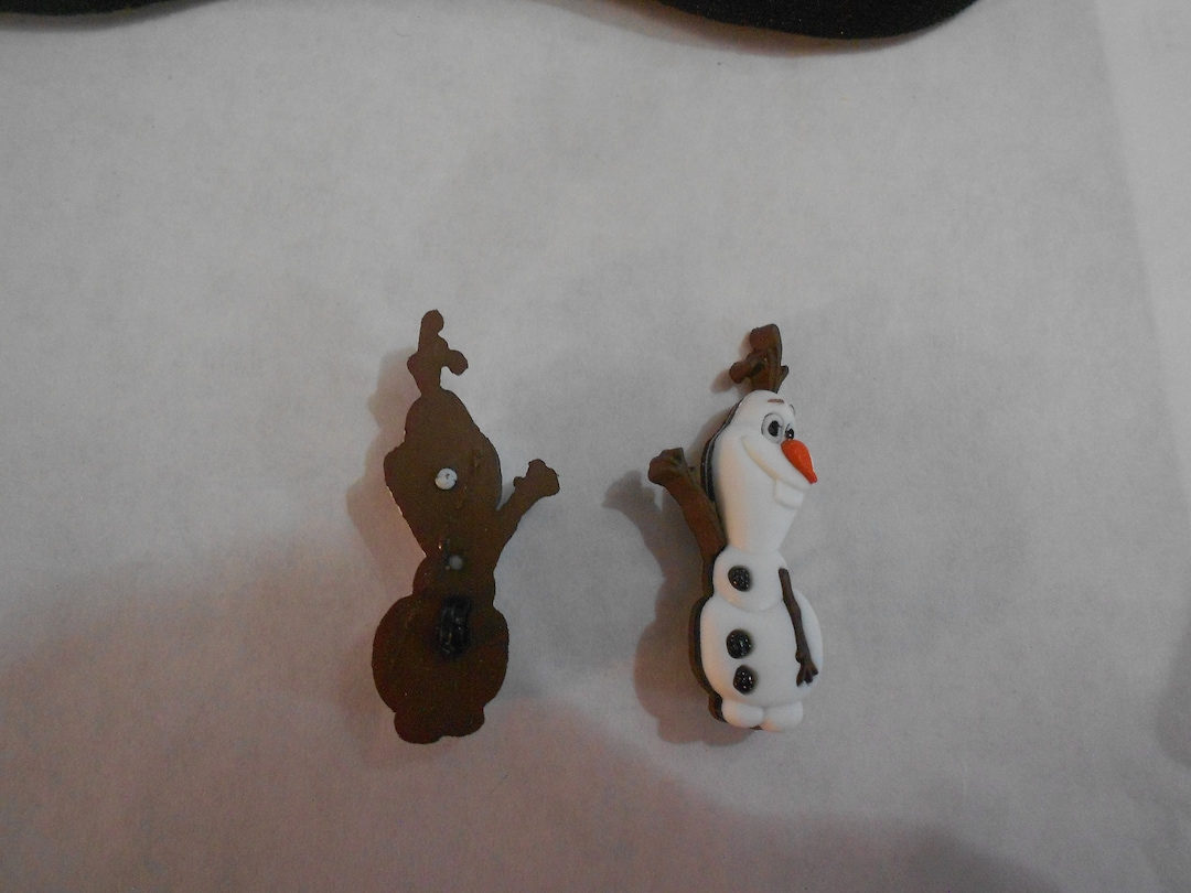 Novelty Button - Frozen - OLAF #2 - Waving 1 5/8" - Etsy