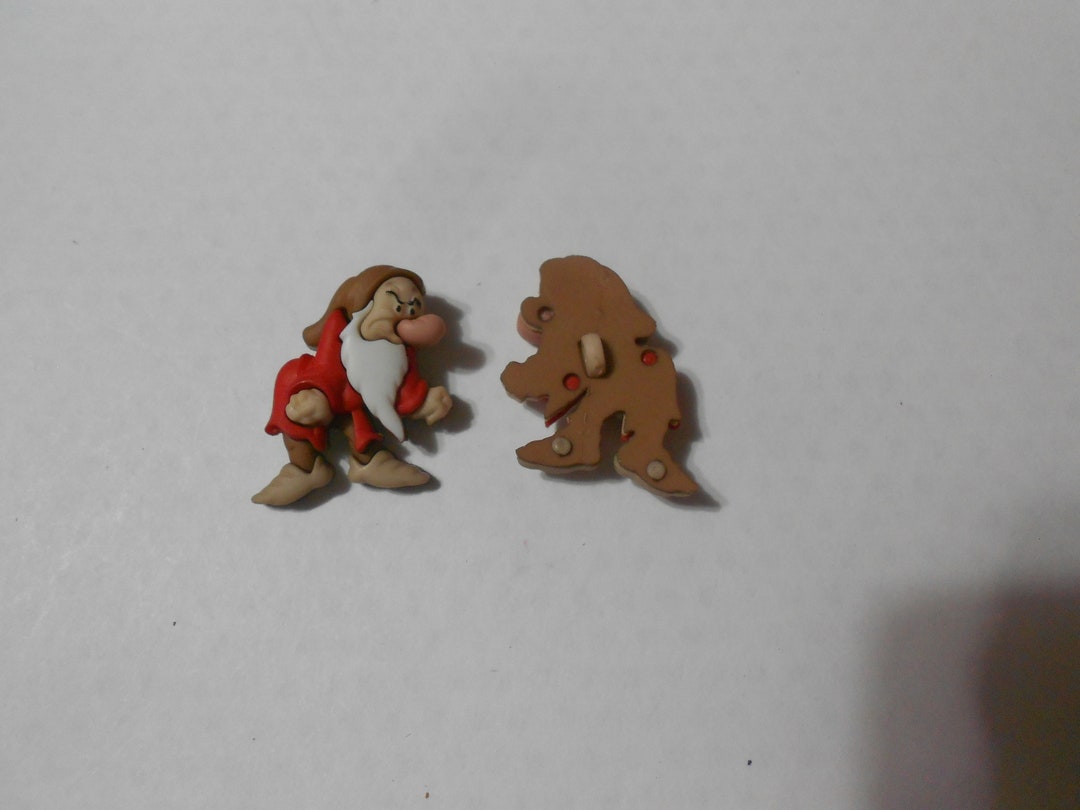 Novelty Button - GRUMPY #1 (from Snow White) 1 1/4" - Etsy