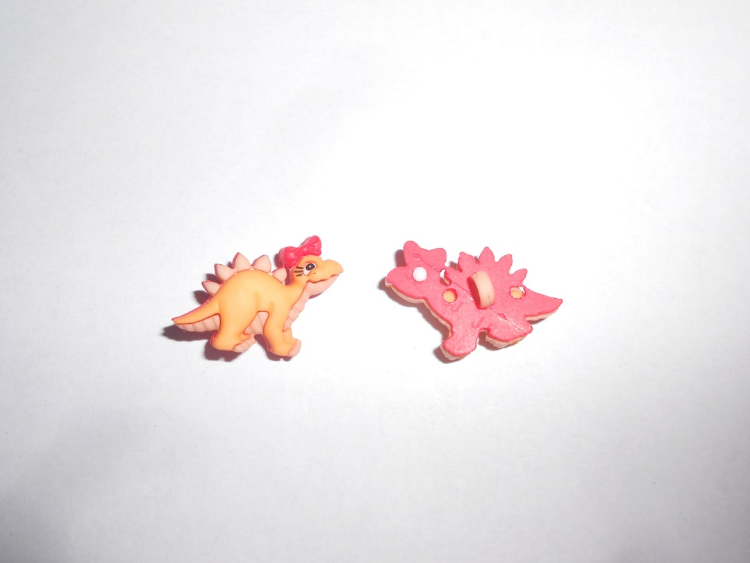 Novelty Button - STOMP, CHOMP & ROAR Dinosaurs - Stegosaurus 1" - Etsy