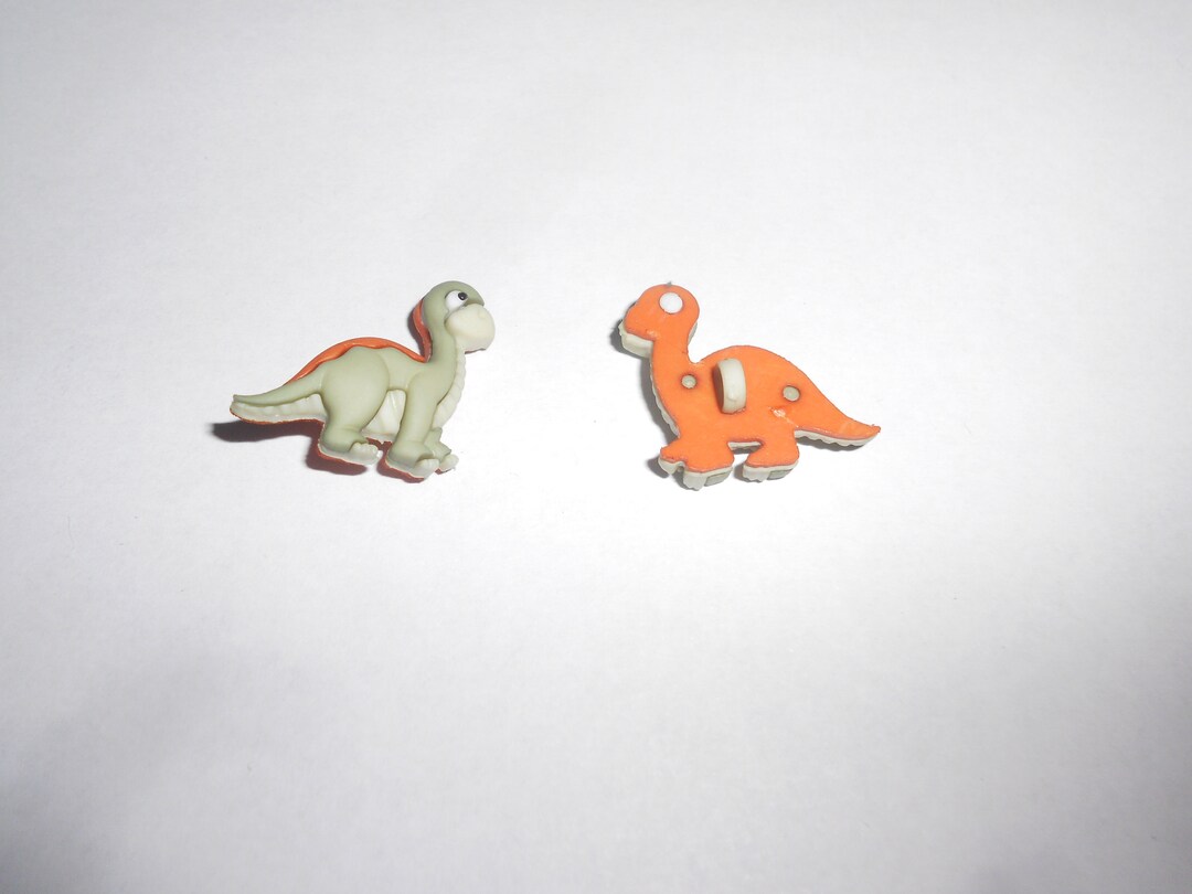 Novelty Button - STOMP, CHOMP & ROAR Dinosaurs - Brontosaurus 7/8" - Etsy
