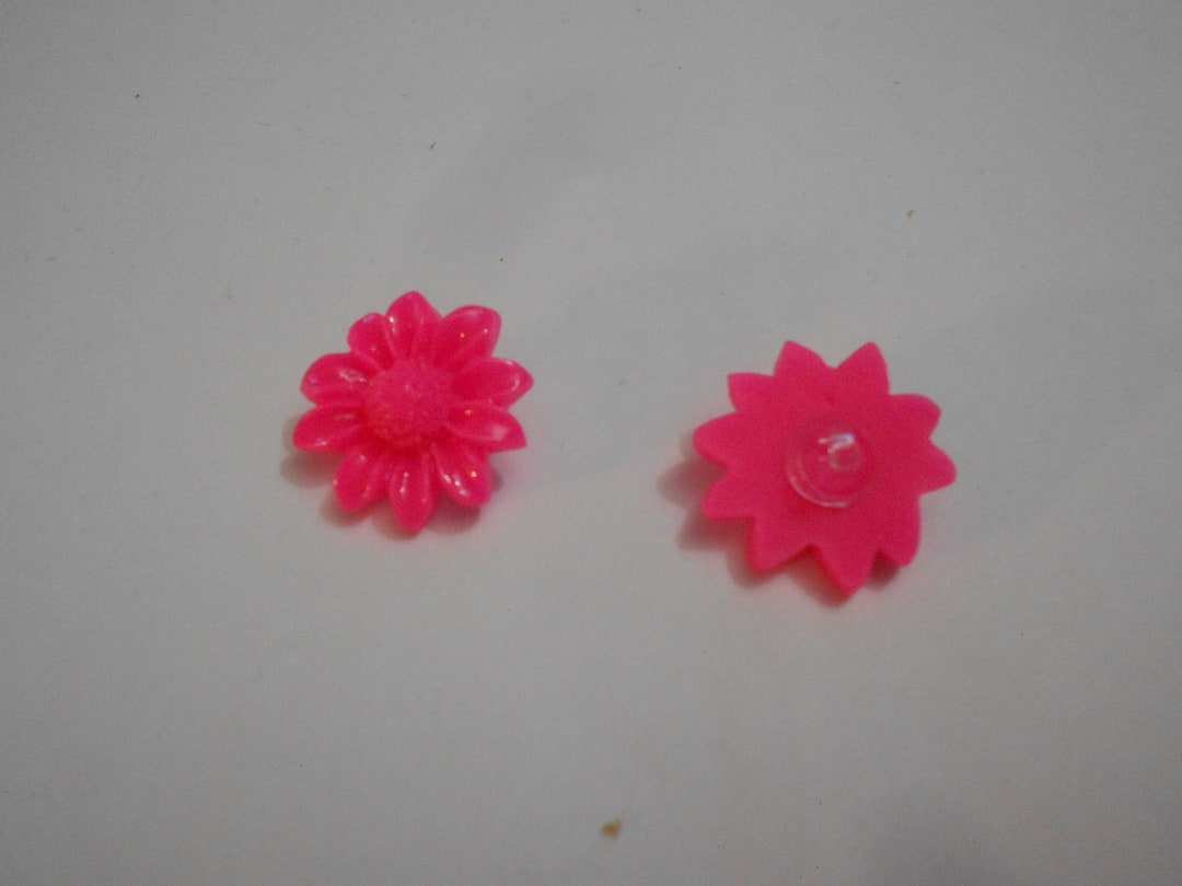 Novelty Button - MUM - Bright Pink 7/8" - Etsy