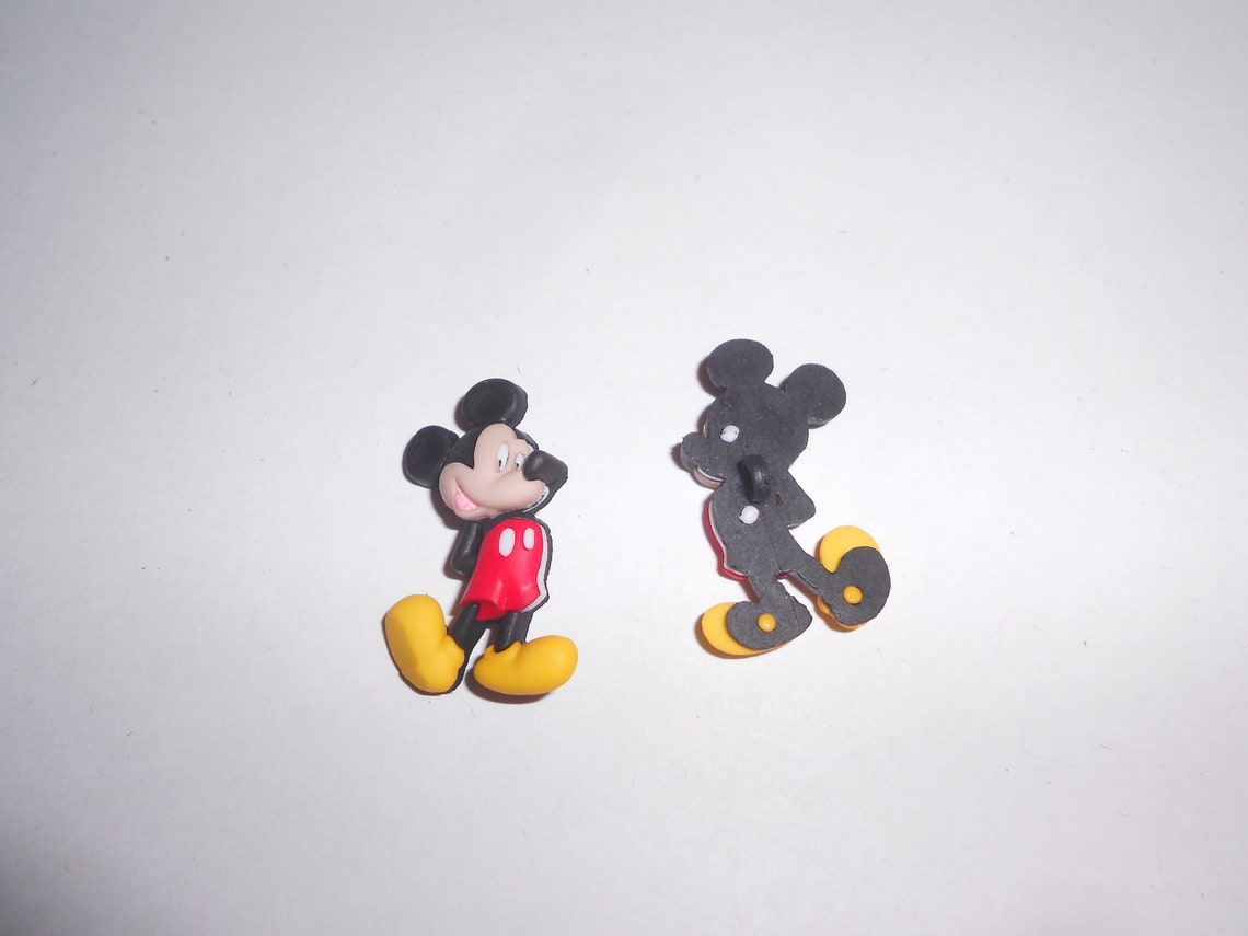 Novelty Button MICKEY MOUSE Hands Behind Back 1 1/2 - Etsy