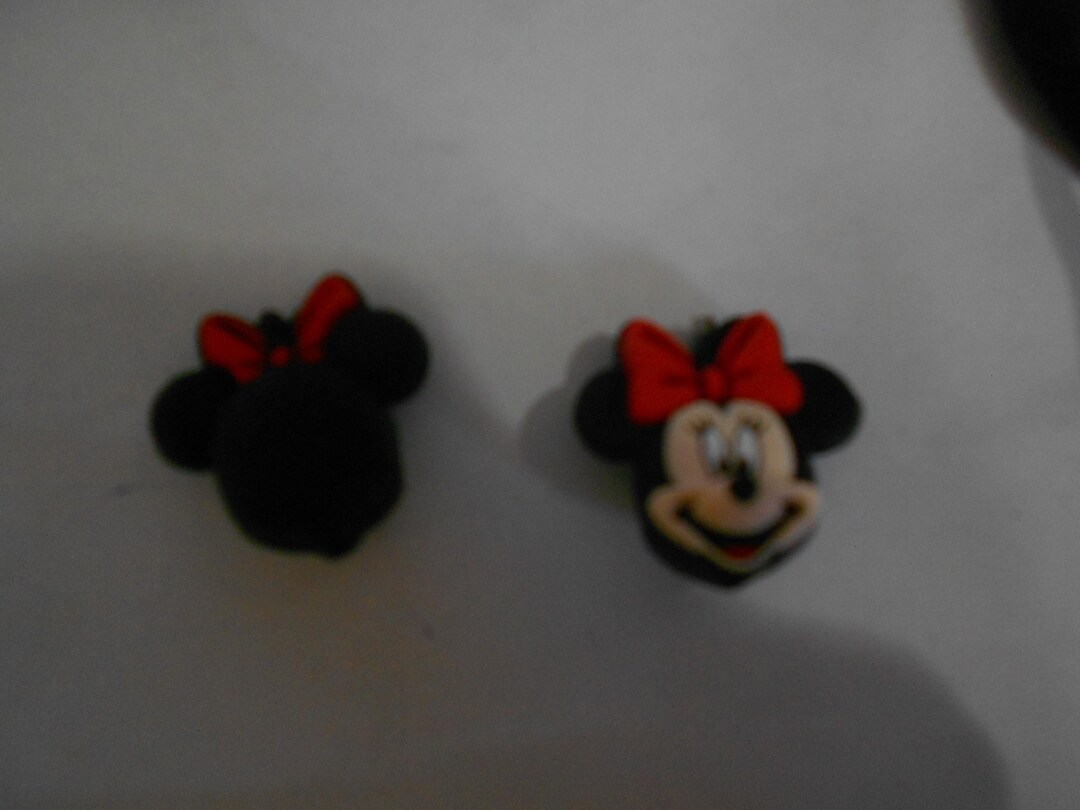 Silicone Bead - Disney - MINNIE MOUSE HEAD - Etsy