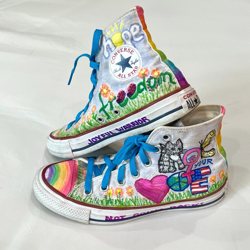 Painted Converse - Etsy