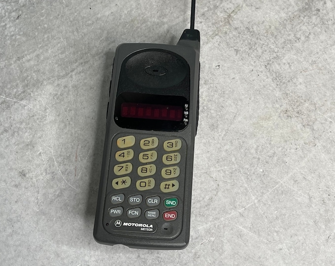 Vintage Motorola Meteor Cell Phone Digital Personal Communicator Model ...