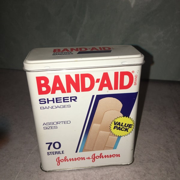 Sheer Band Aid Box - Etsy