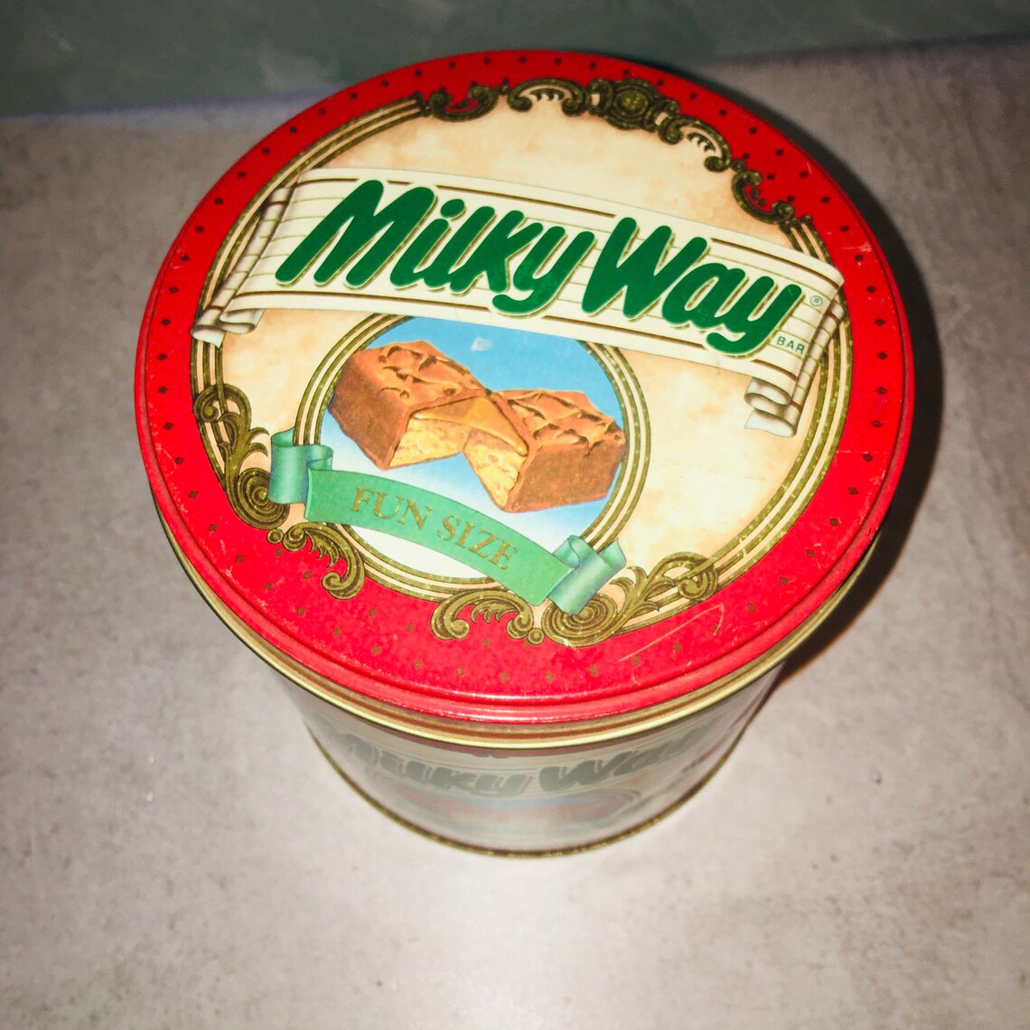 Vintage 1989 Advertising Limited Edition Collectible Tin Milky Way Fun ...