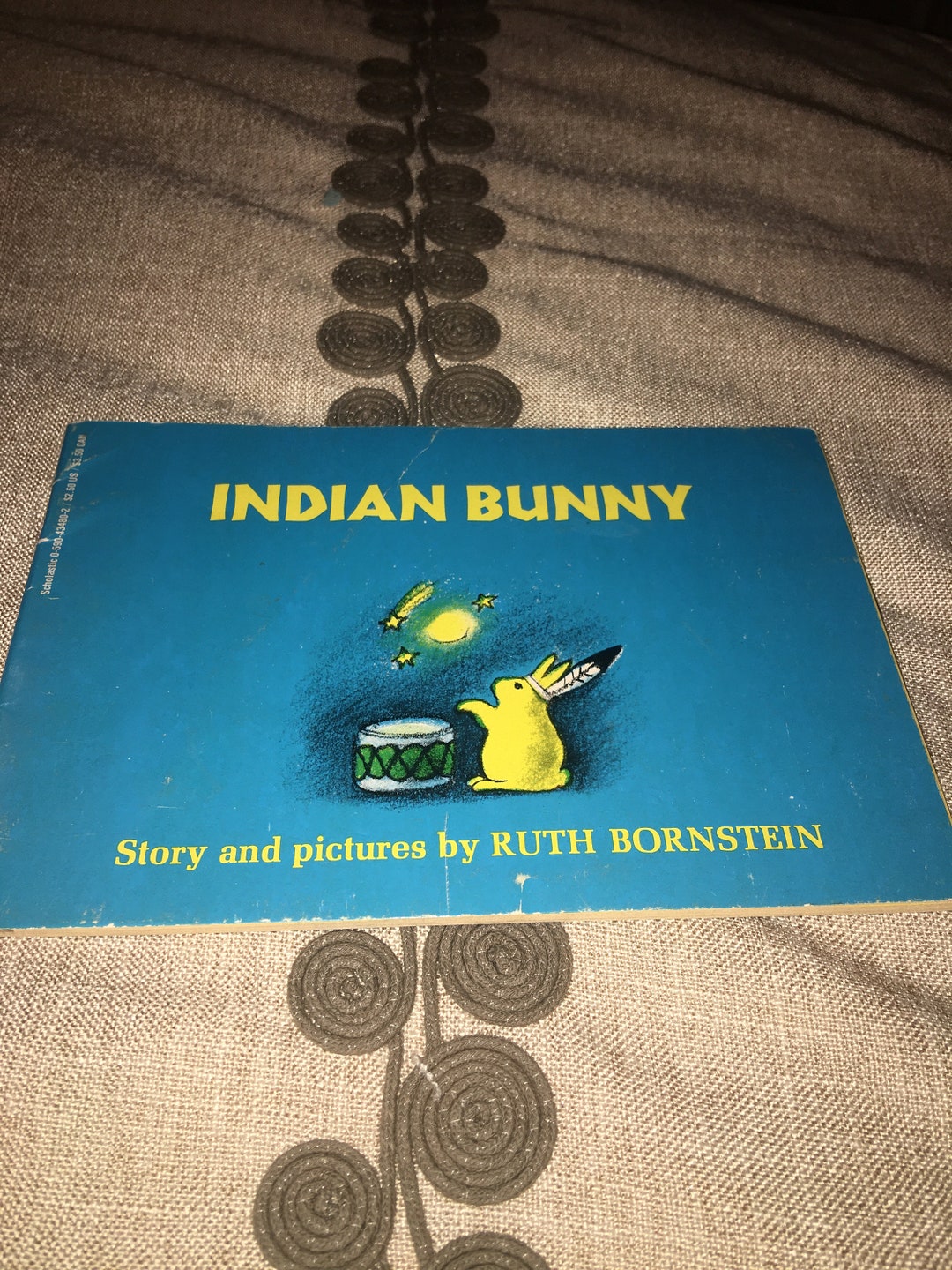 Vintage 1973 Indian Bunny Book Scholastic Paperback Ruth Bornstein ...