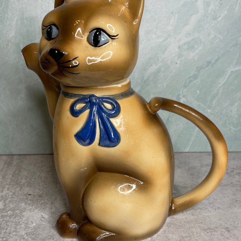 Cat Teapot - Etsy