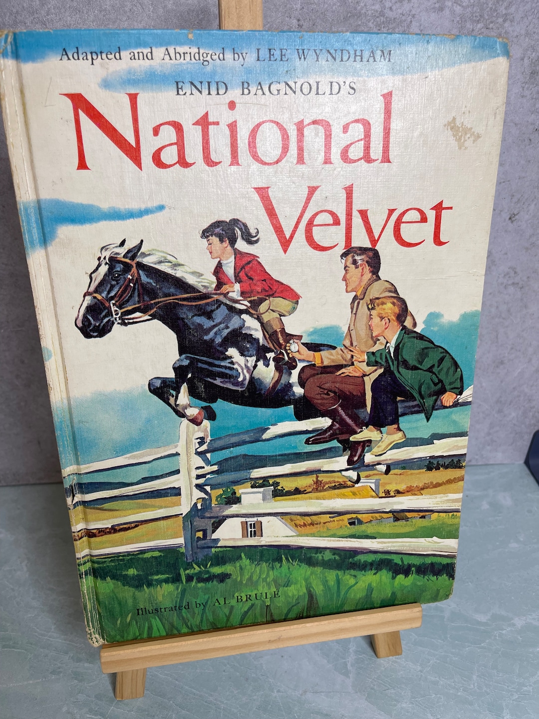Vintage 1961 National Velvet Book Hardcover Enid Bagnold Horses - Etsy