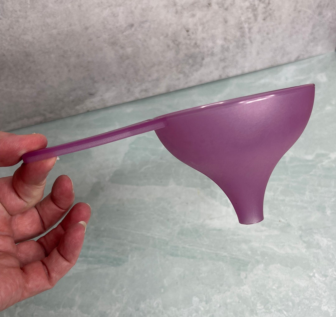Vintage Tupperware Funnel 1227 Large Hershey Kiss Mold Purple - Etsy