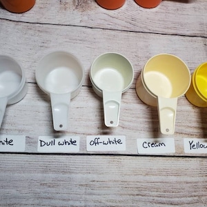 Vintage Tupperware Replacement Measuring Cups Wide Variety Ask Me for ...