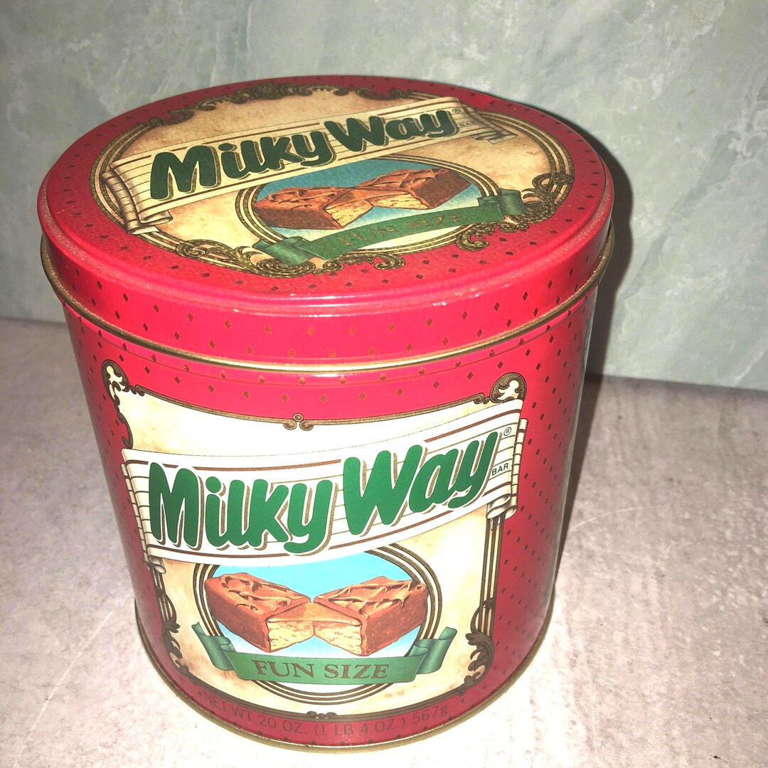 Vintage 1989 Advertising Limited Edition Collectible Tin Milky Way Fun ...