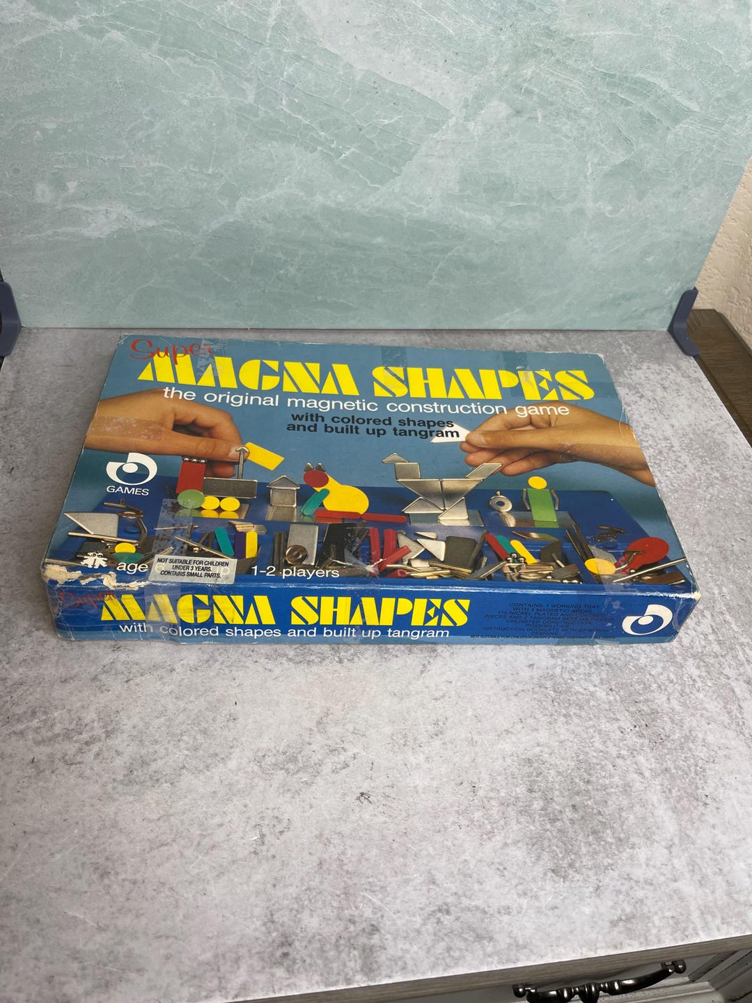 Vintage Super Magna Shapes Construction Building Game Regev Games - Etsy