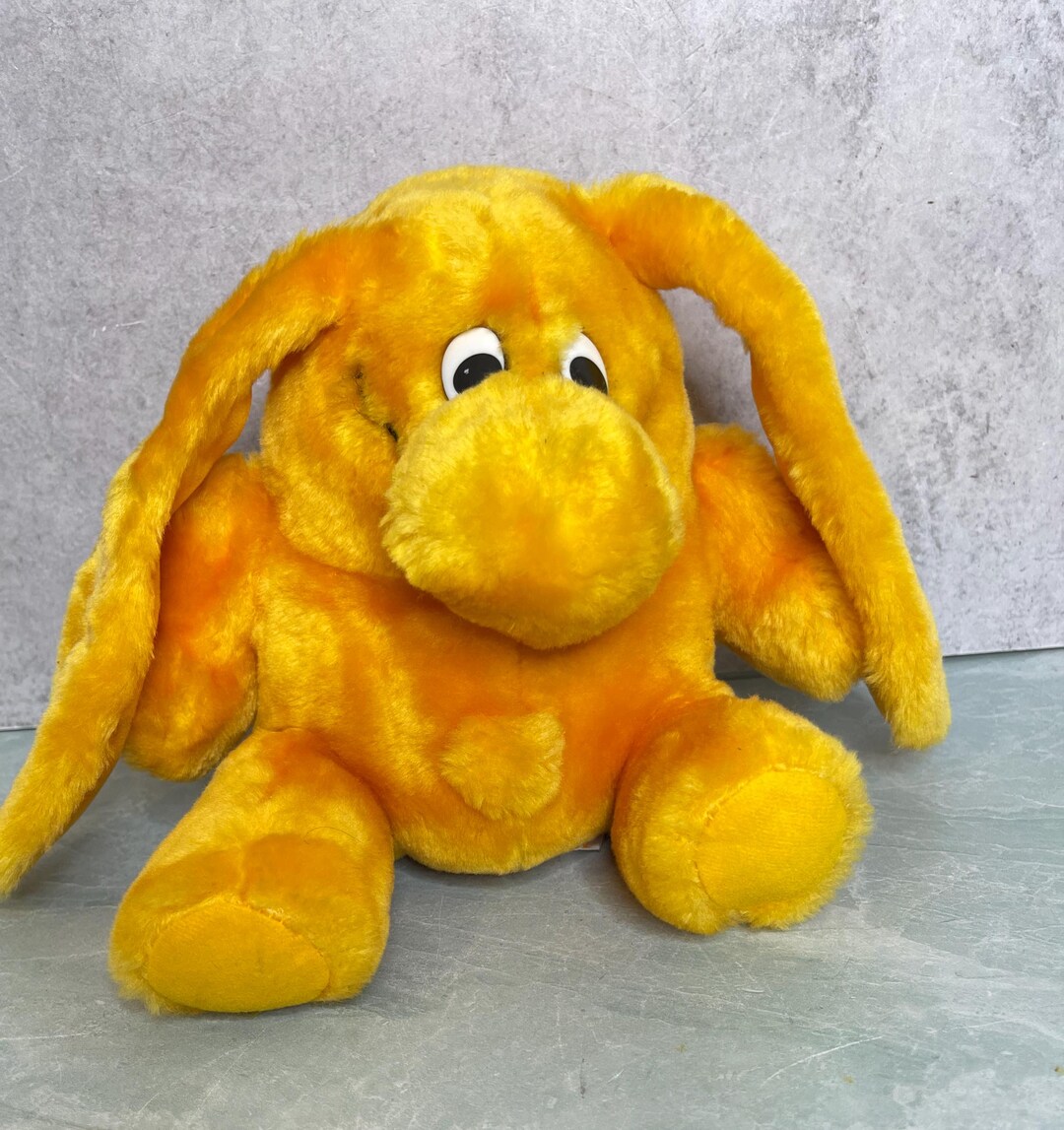 Vintage 1989 Kodak Kolorkins SNAP Plush Stuffed Animal YELLOW Korea - Etsy