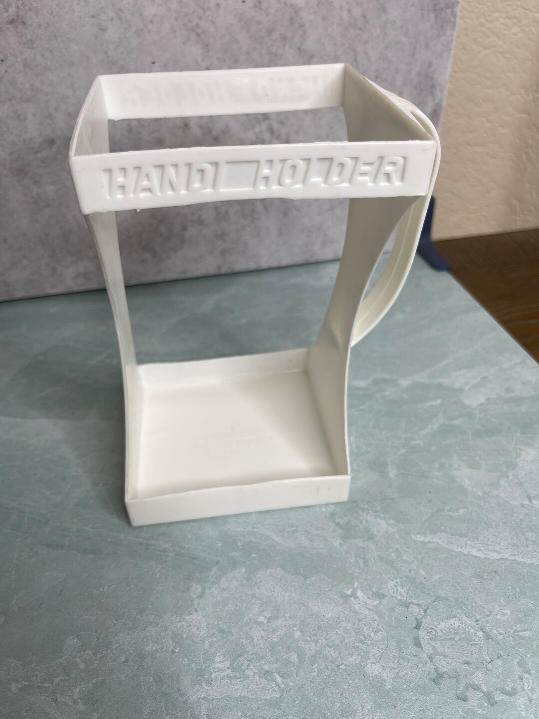 Vintage Evlo White Plastic HANDI HOLDER 1/2 Gallon Milk Carton Holder ...
