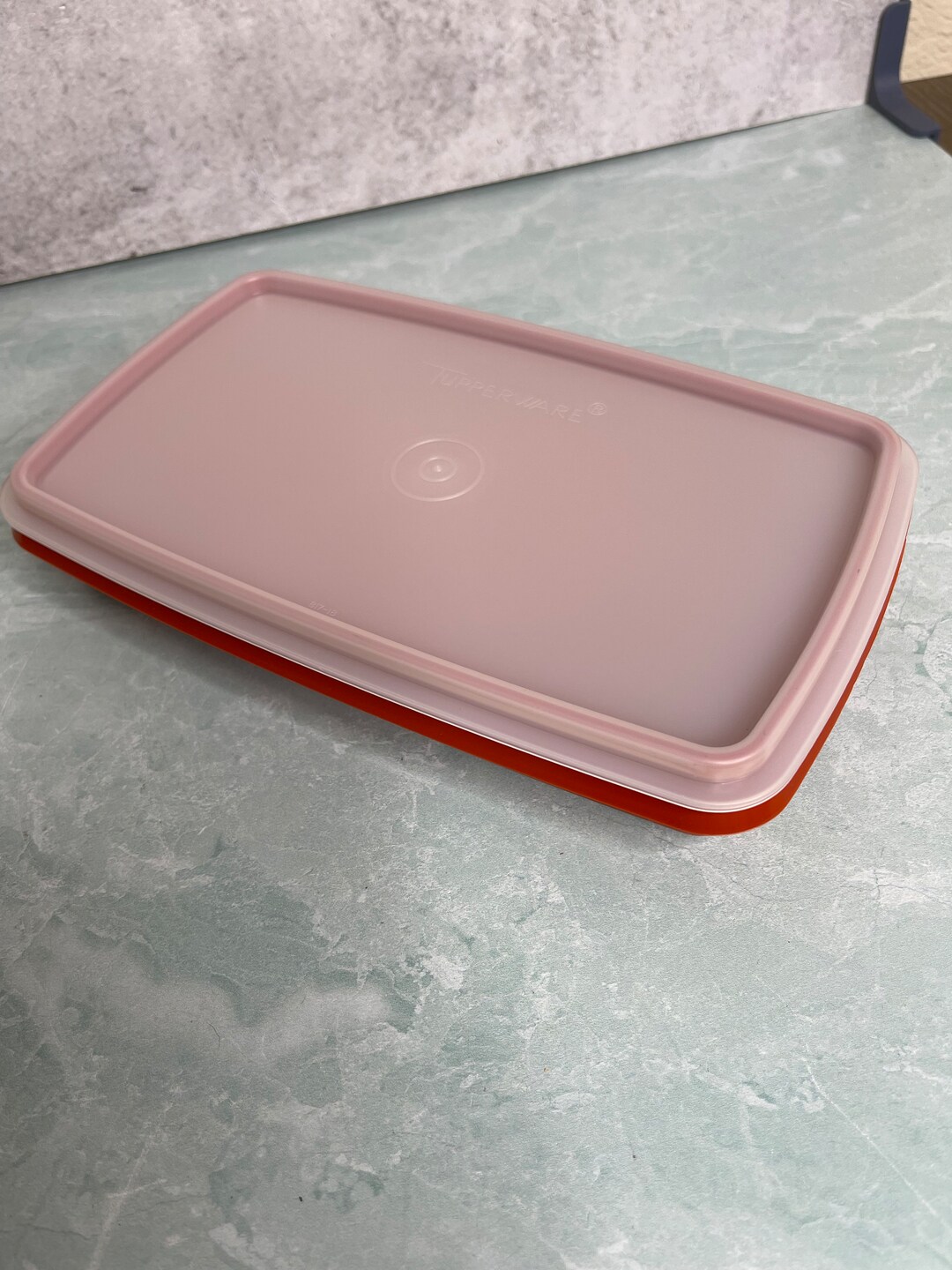 VINTAGE New TUPPERWARE DELI Hot Dog Keeper Storage Tray 816 Paprika ...