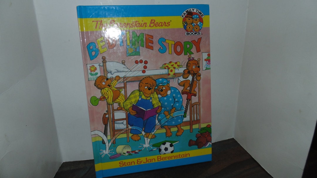 Vintage 1996 the Berenstain Bears Bedtime Story Book Hardcover - Etsy