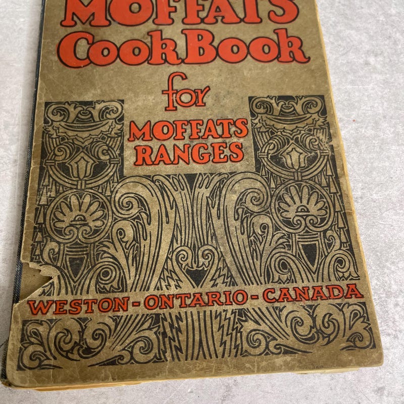 Antique Canadian Cookbook - Etsy