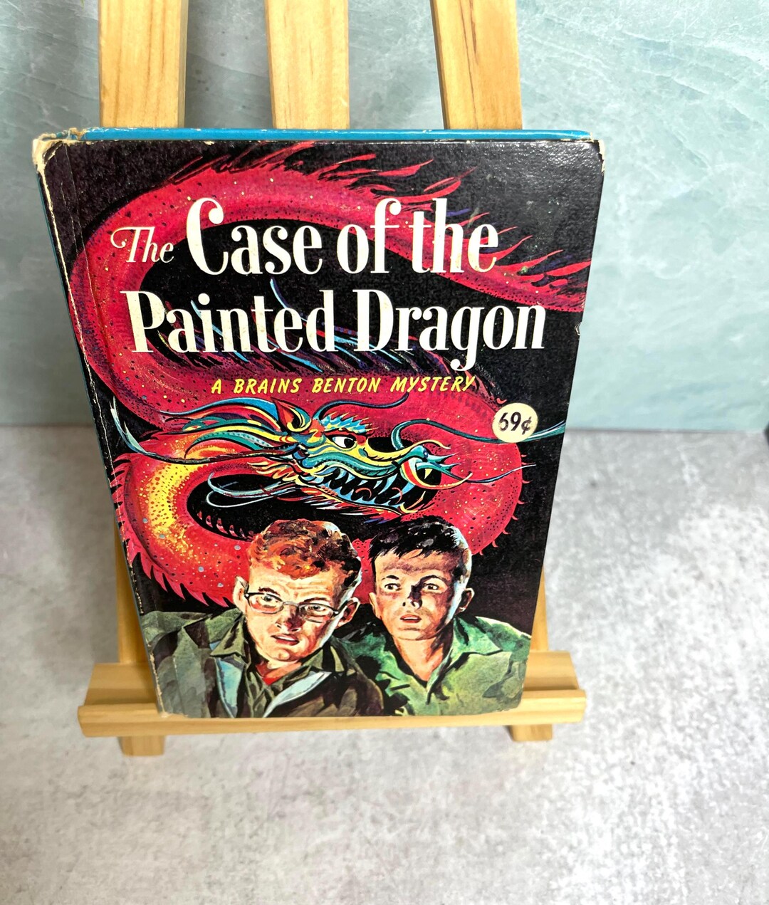 Vintage 1961 the Case of the Painted Dragon A Brains Benton Mystery ...