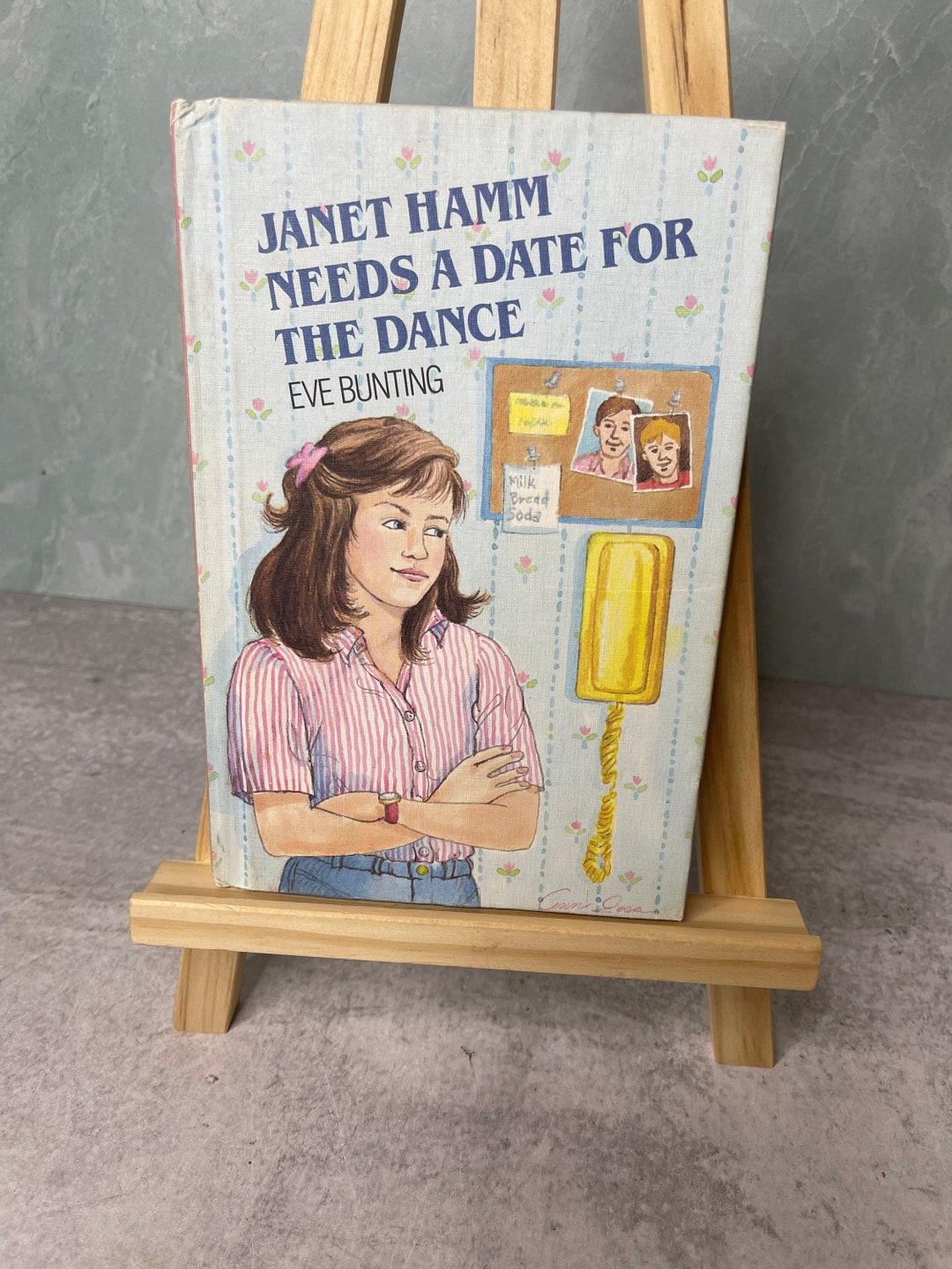 Vintage 1986 Janet Hamm Needs a Date for the Dance Book Eve Bunting ...