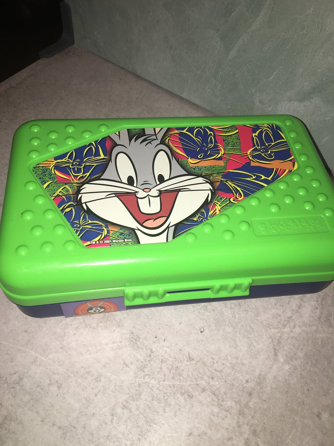 Vintage Warner Brothers Looney Tunes Bugs Bunny Spacemaker School Box ...
