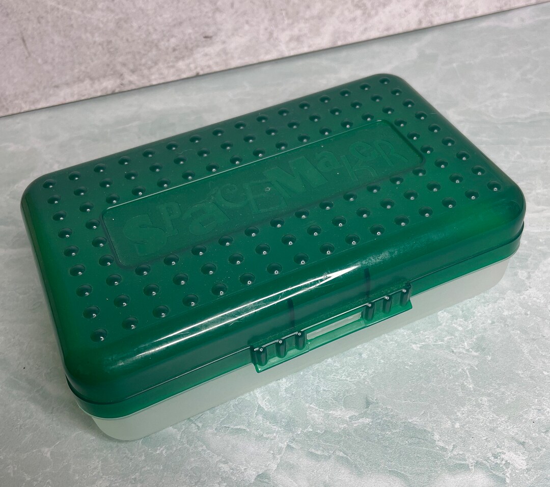 Vintage Spacemaker School Box Pencil Arts Crafts 1990s Green 8 X 5 - Etsy