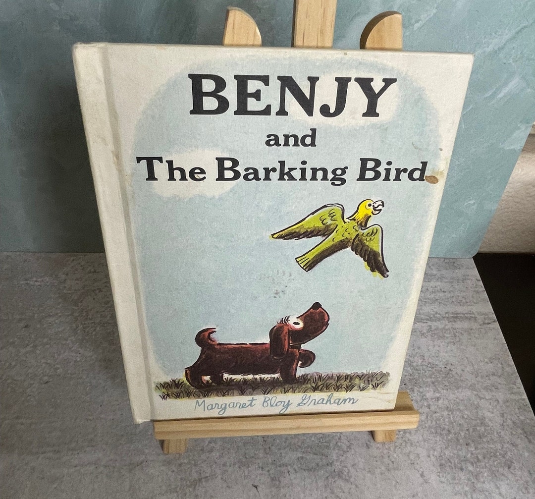 Vintage 1971 Benjy and the Barking Bird Hardcover Book Margaret Bloy Graham Weekly Reader Book ...