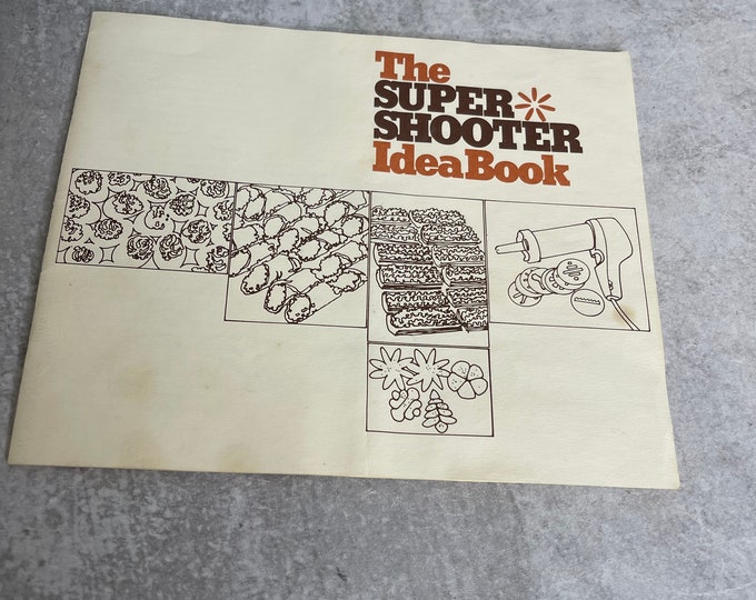 Vintage Wear Ever Super Shooter Recipe Idea Book Operating Manual Recipes - Etsy