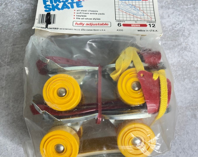 Vintage Metal Roller Skates With Key, Adjustable Sidewalk Skates With ...
