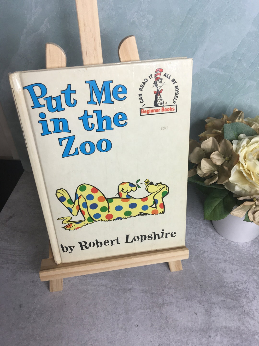 Vintage 1988 DR. Seuss Put Me in the Zoo BY Robert LOPSHIRE Hardcover ...