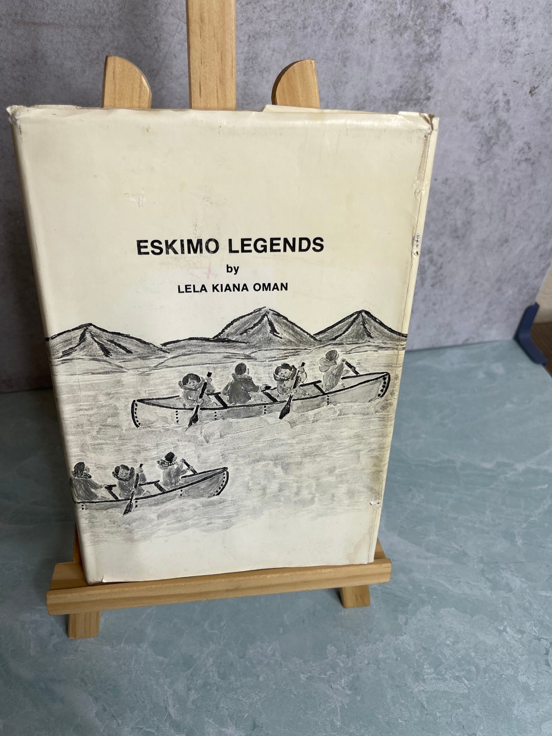 Vintage 1975 2nd Ed. Eskimo Legends Book by Lela Kiana Oman Hardcover ...