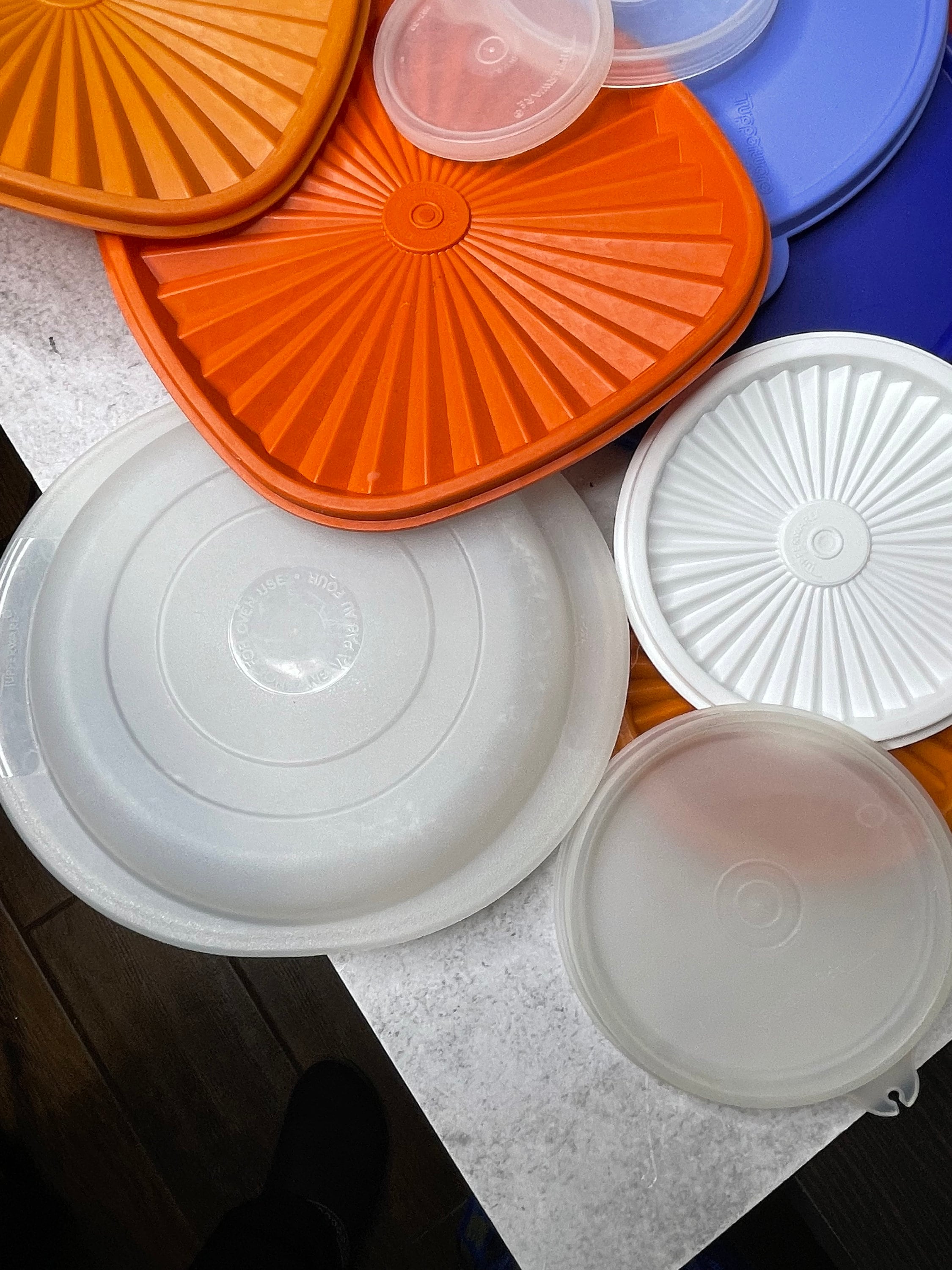 Vintage Tupperware Replacement Lids... Choose Your Lid... Wide Variety ...
