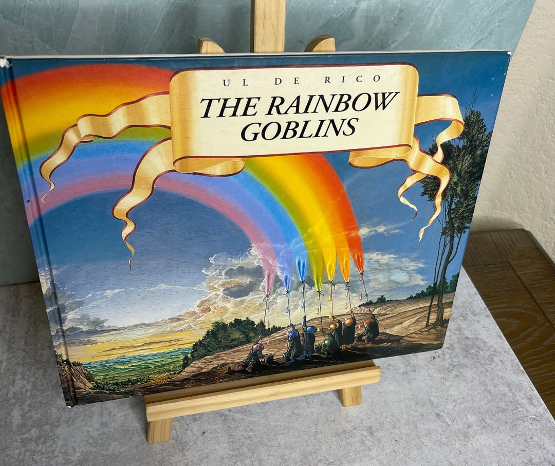 Vintage 1996 the Rainbow Goblins Hardcover Book Ul De Rico - Etsy