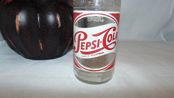Mexican Pepsi Glass Bottle