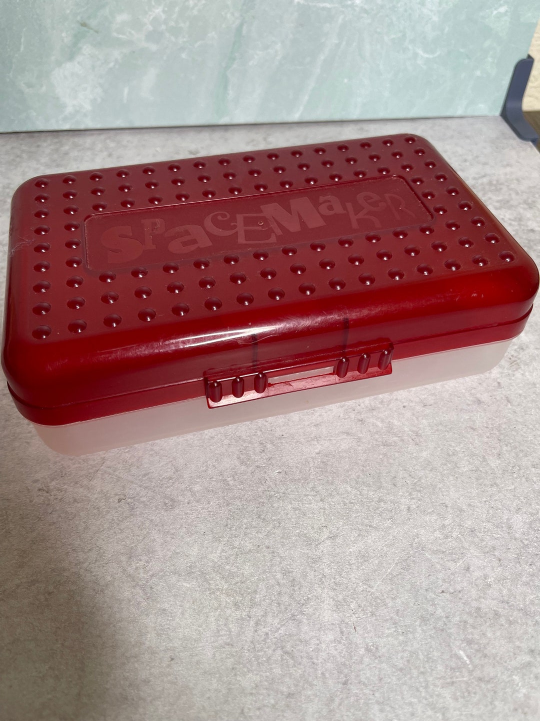 Vintage Spacemaker School Box Pencil Arts Crafts 1990s Red 8 X 5 - Etsy