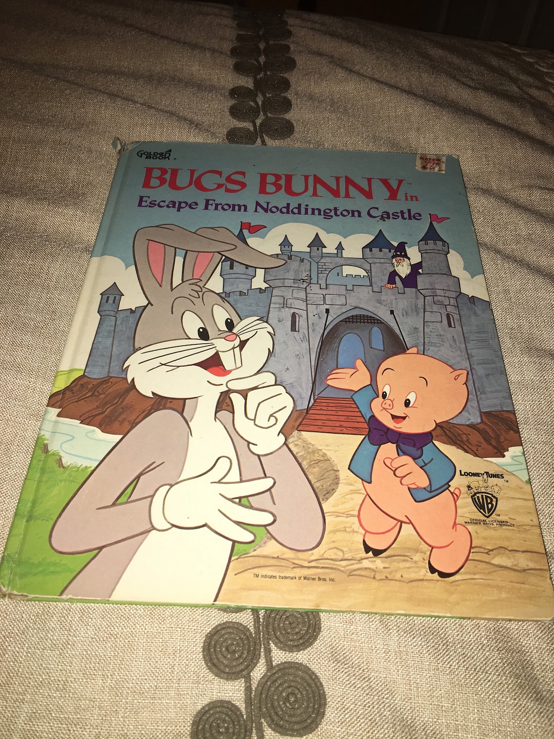 Vintage 1980 Bugs Bunny in Escape From Noddington Castle Golden Book - Etsy