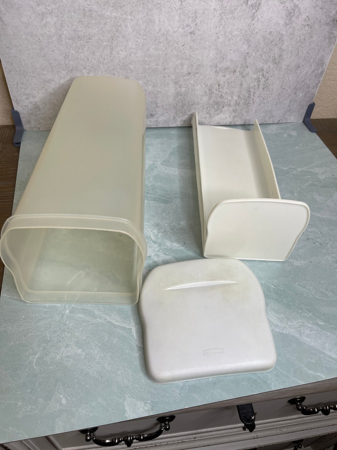 Vintage Rubbermaid Servin Saver 380A Bread Keeper With 380B Drawer ...