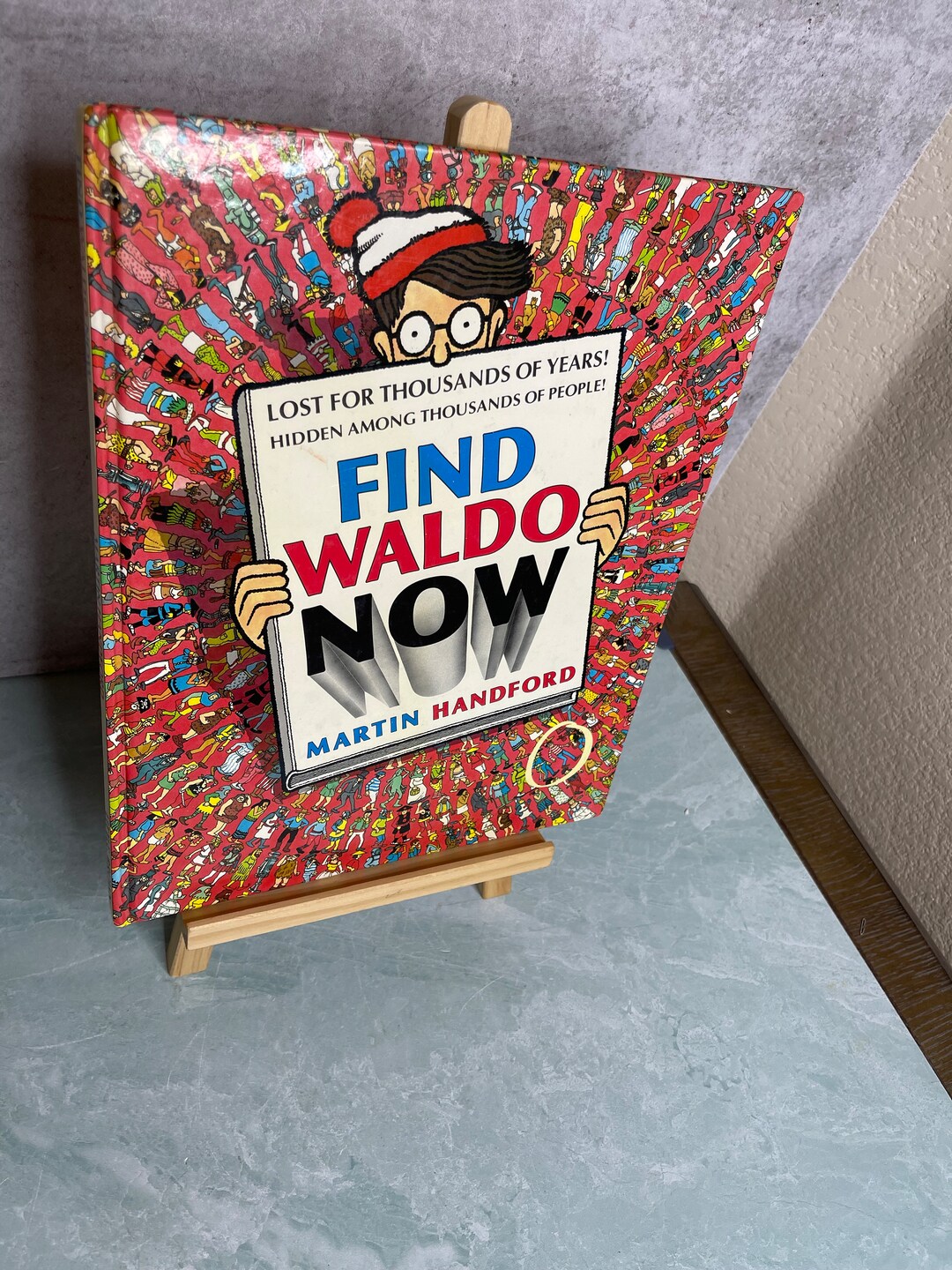 Vintage 1988 Find Waldo Now Book Hardcover 80s Martin Handford - Etsy