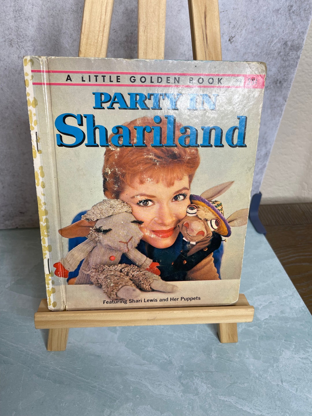 Vintage 1959 Party in Shariland Little Golden Book Shari Lewis ...