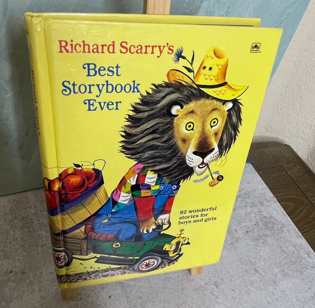 Vintage Richard Scarry's Best Story Book Ever 1992 - Etsy