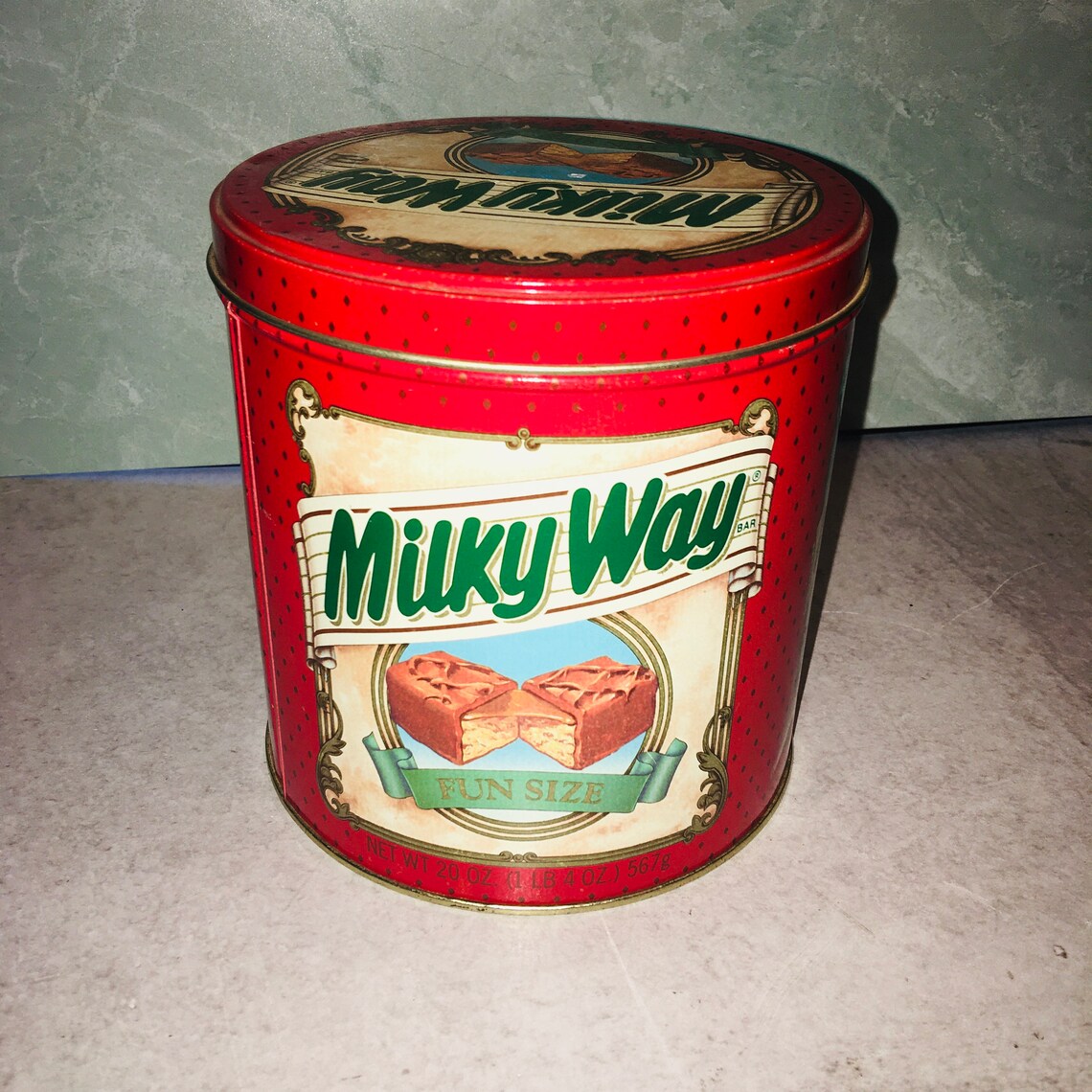 Vintage 1989 Advertising Limited Edition Collectible Tin Milky Way Fun ...
