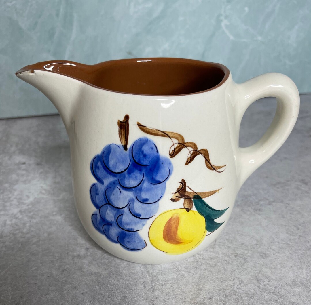 Vintage Stangl Pottery Creamer Pitcher 4.5 Fruit Dura-fired - Etsy