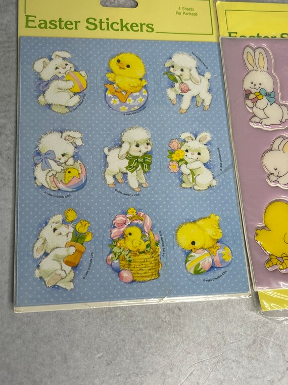 Paper Paper & Party Supplies Vintage 1986 Gibson greeting Cards Easter ...