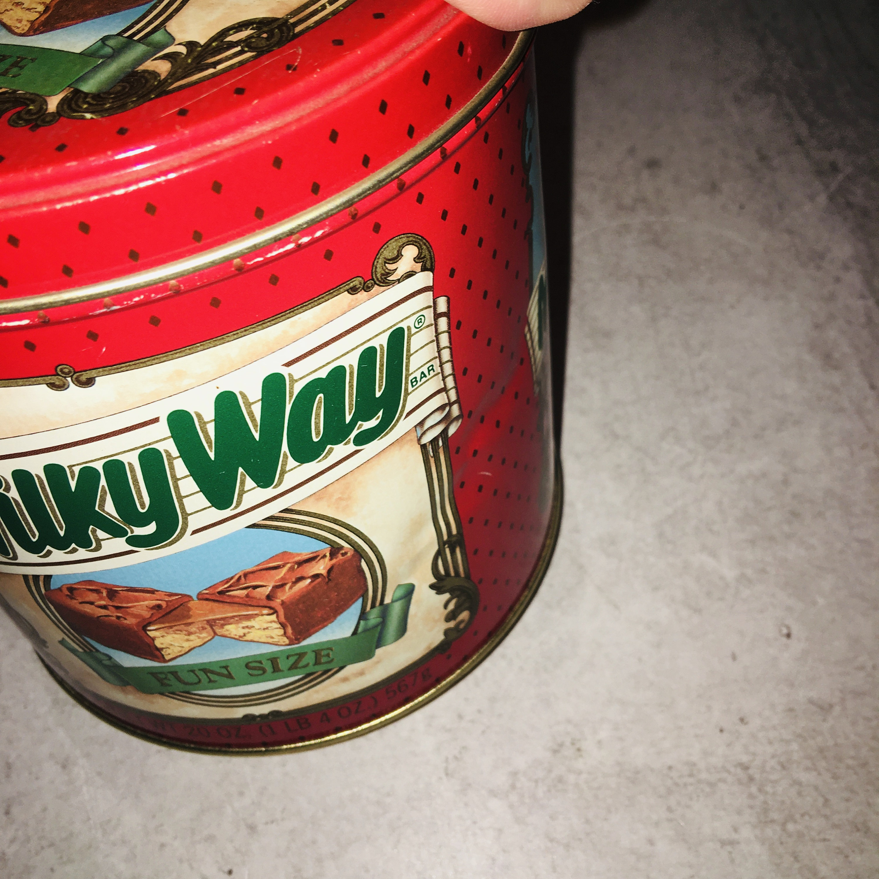 Vintage 1989 Advertising Limited Edition Collectible Tin Milky Way Fun ...