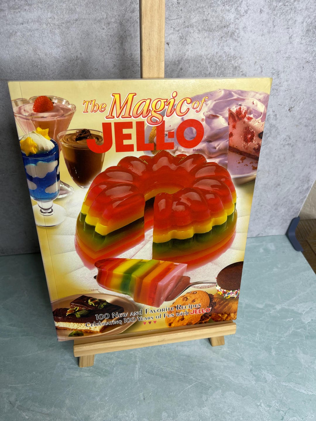 Vintage 1998 the Magic of Jell-o Cookbook Jello 100 Recipes Softcover ...