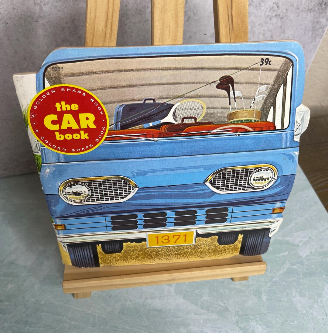 Vintage 1975 8th Print the Car Book Golden Press William Dugan ...