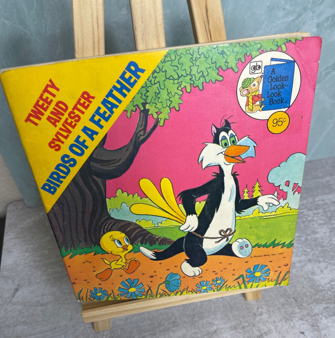 Vintage 1977 Tweety and Sylvester Birds of Feather Book - Etsy